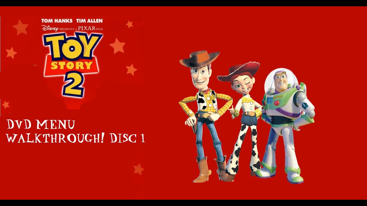 Toy Story 2 Special Edition 2005 DVD Menu Walkthrough Disc 1 - YouTube