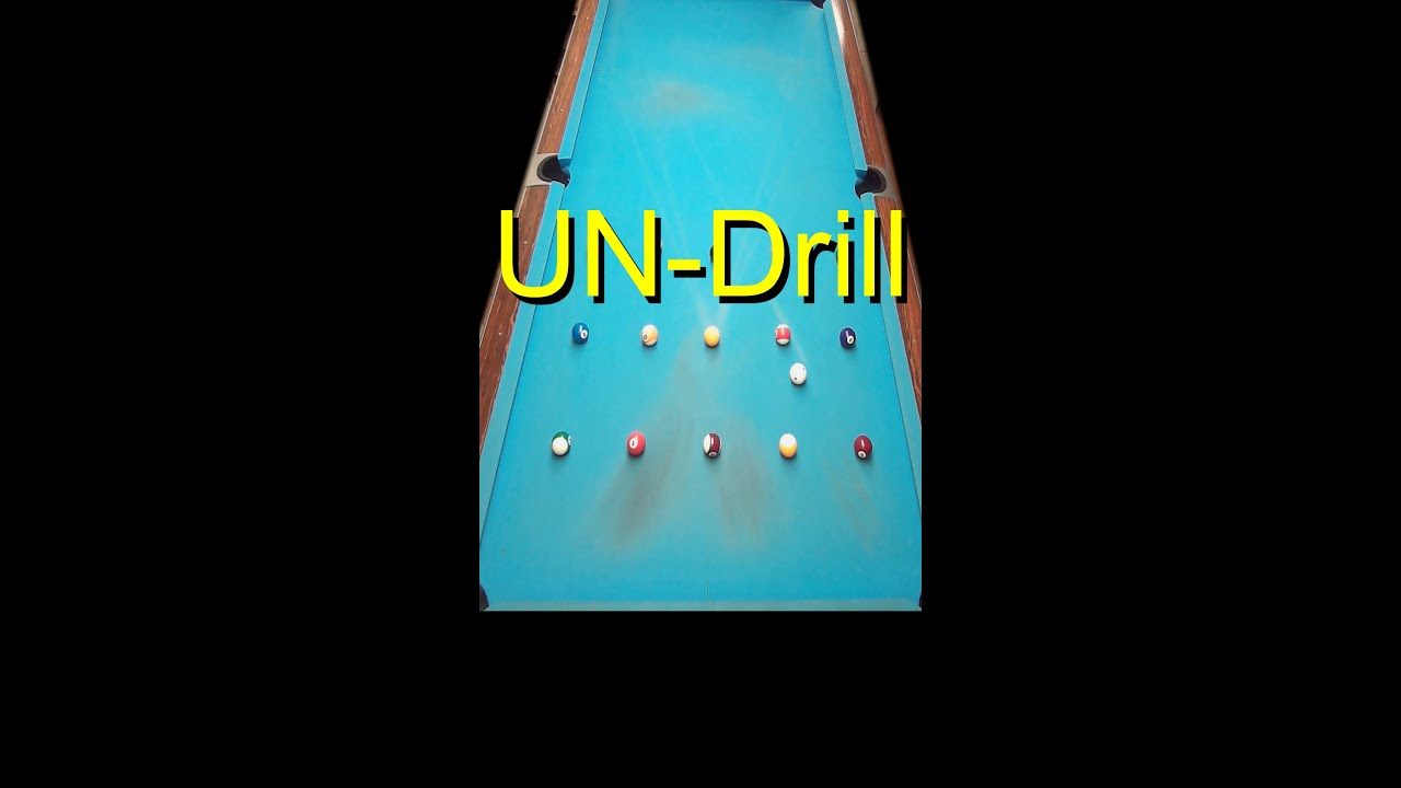 Un Drill Pool Shot Practice #shorts - YouTube