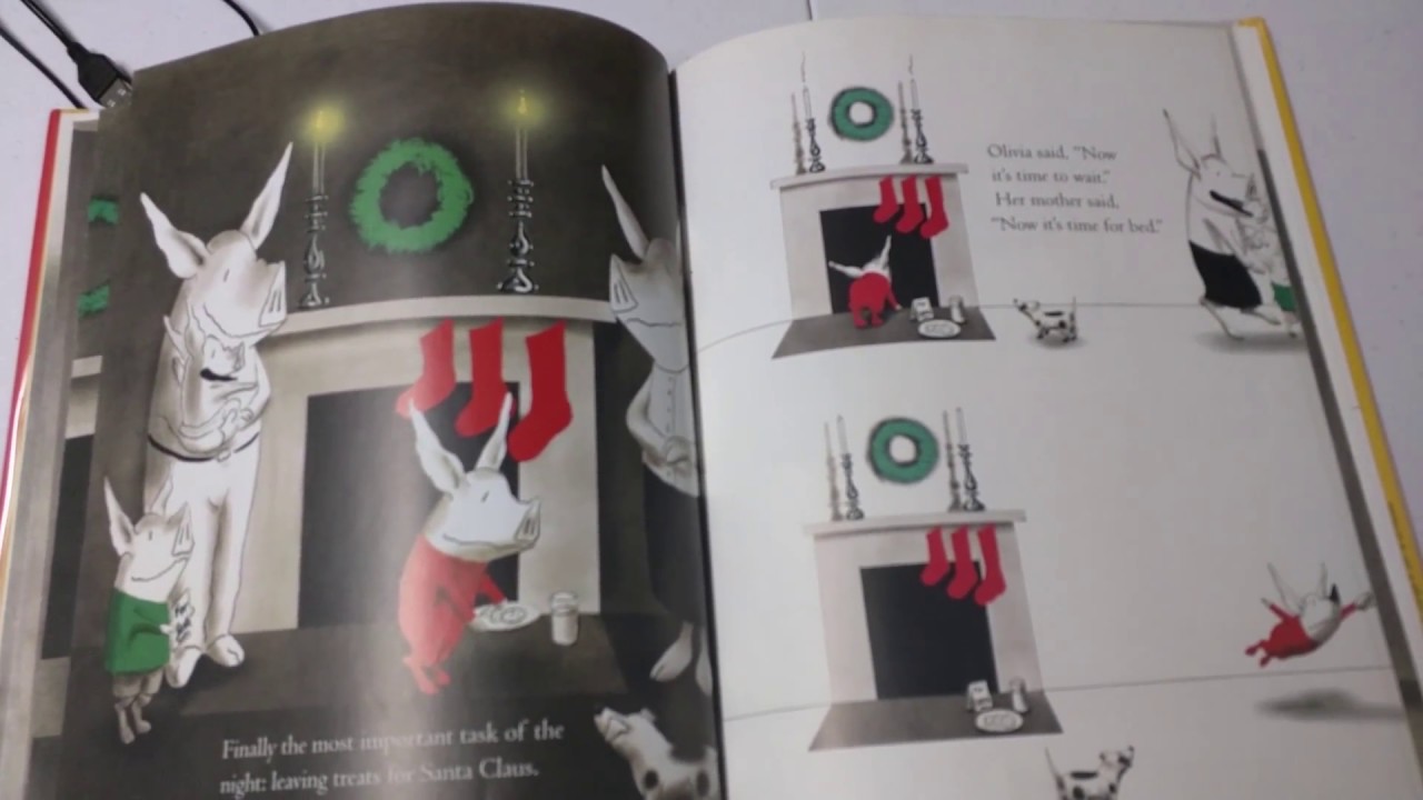 Olivia helps with Christmas - YouTube