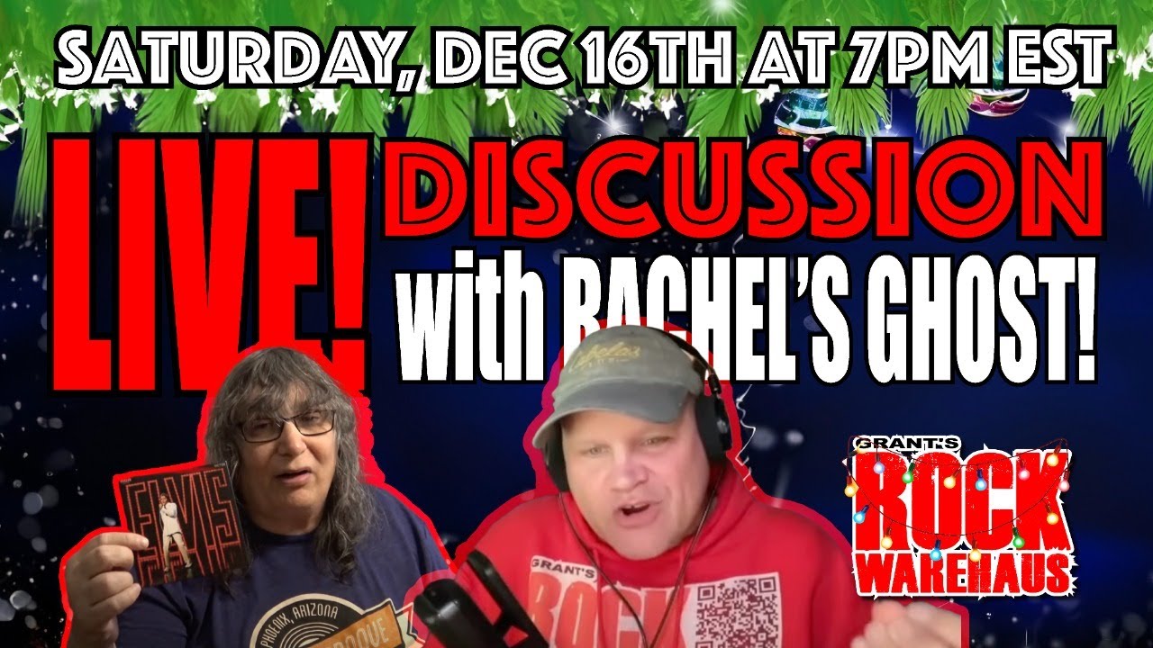 Live Discussion with Special Guest... Rachel's Ghost! - YouTube