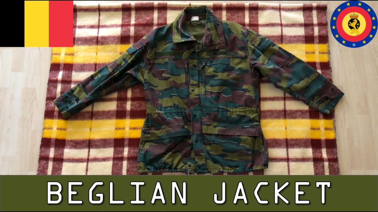 Belgian Armed Forces Jigsaw Camo Jacket - YouTube
