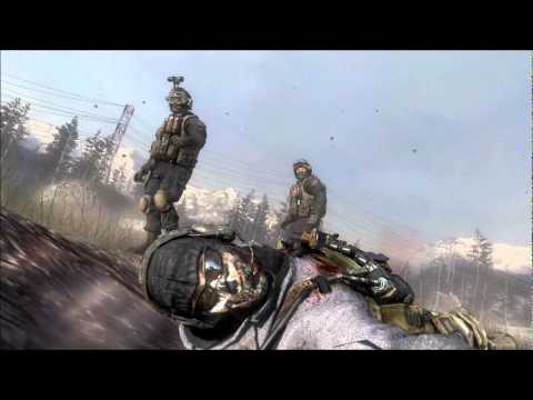 Call Of Duty 4 Modern Warfare 2 Ghost dies - YouTube
