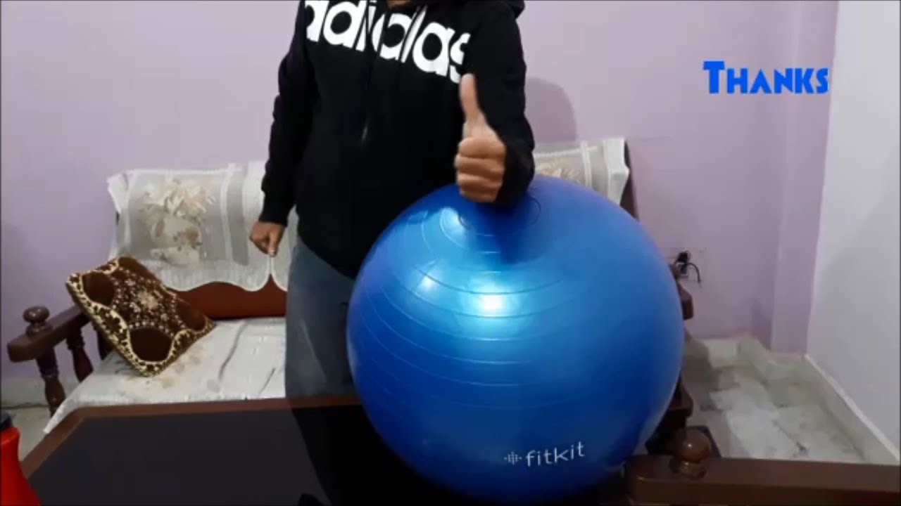 GYM BALL - Unboxing & Review - YouTube