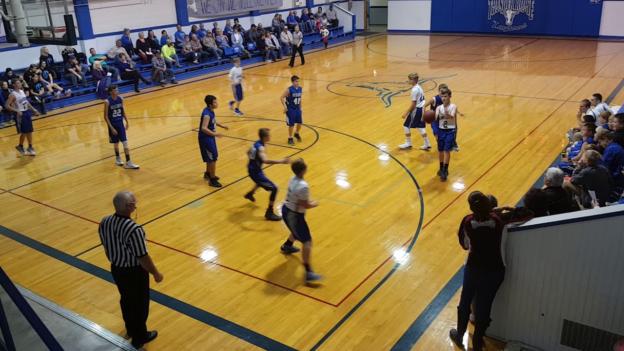 Thunder Ridge Middle School boys vs St. John-Tipton B Team Boys 1st ...