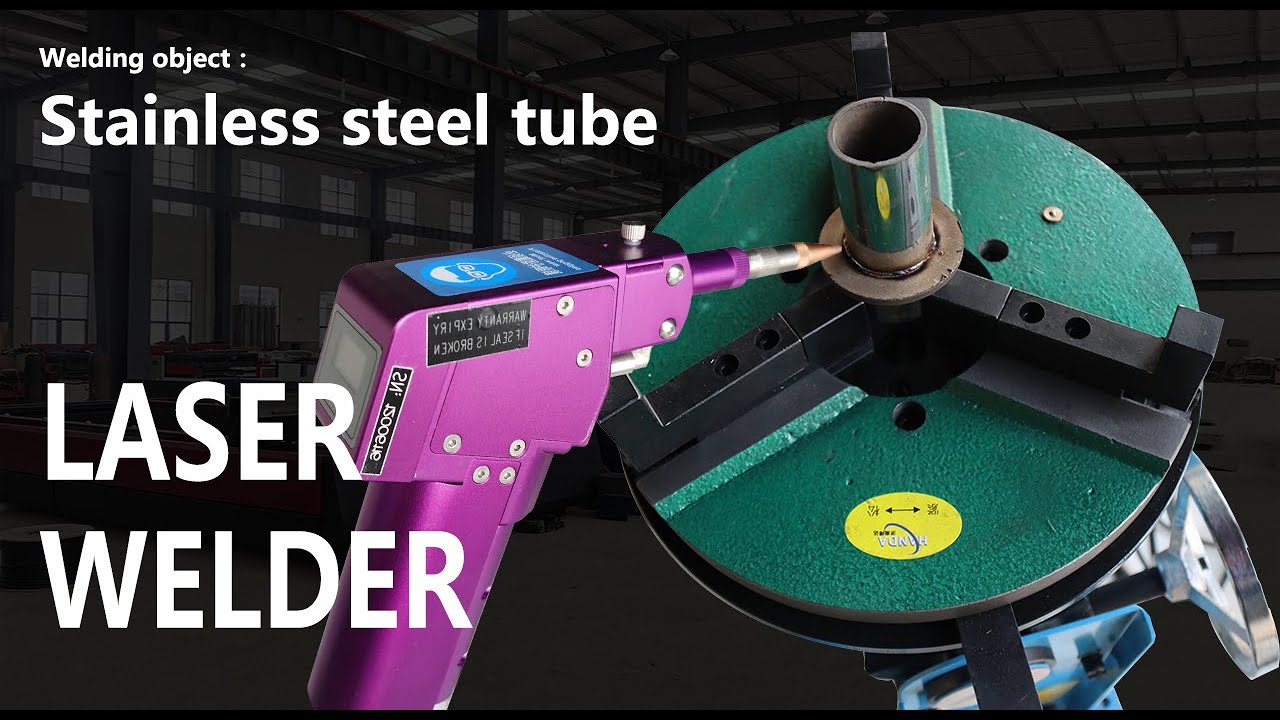Portable Laser Welding Machine for Stainless Tube - YouTube