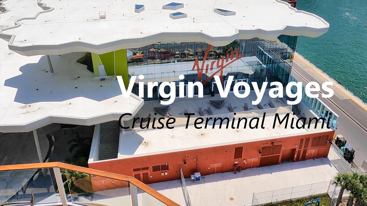 #4K Terminal V - Virgin Voyages North Cruise Boulevard, Miami, FL, USA ...