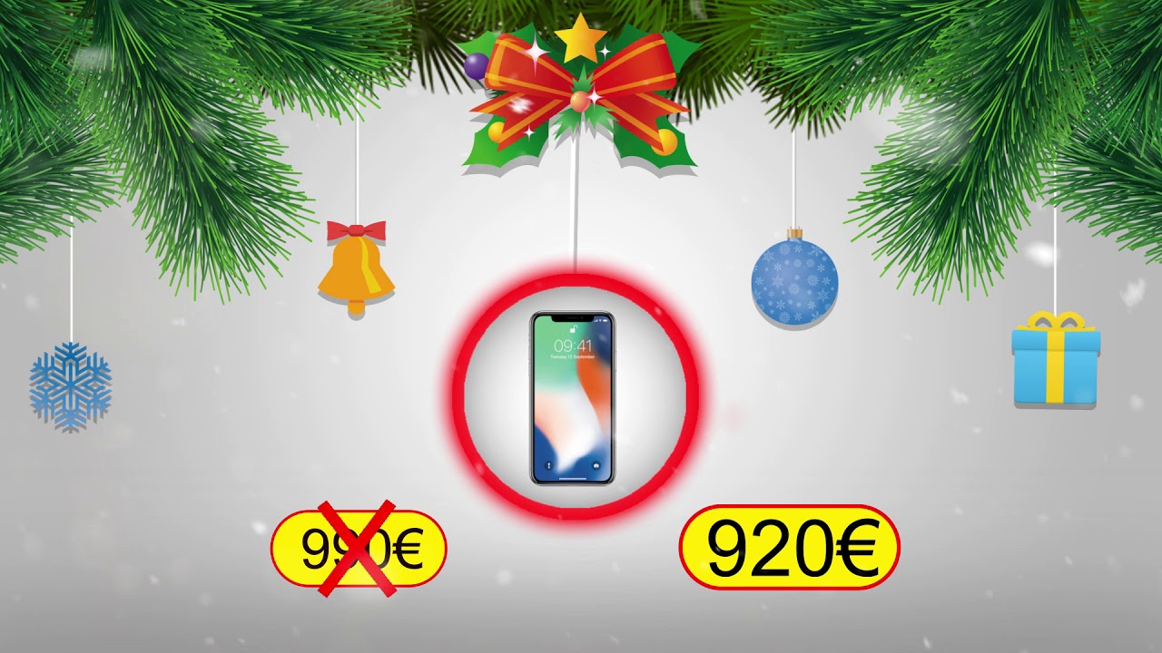 christmas sale promotion video - YouTube