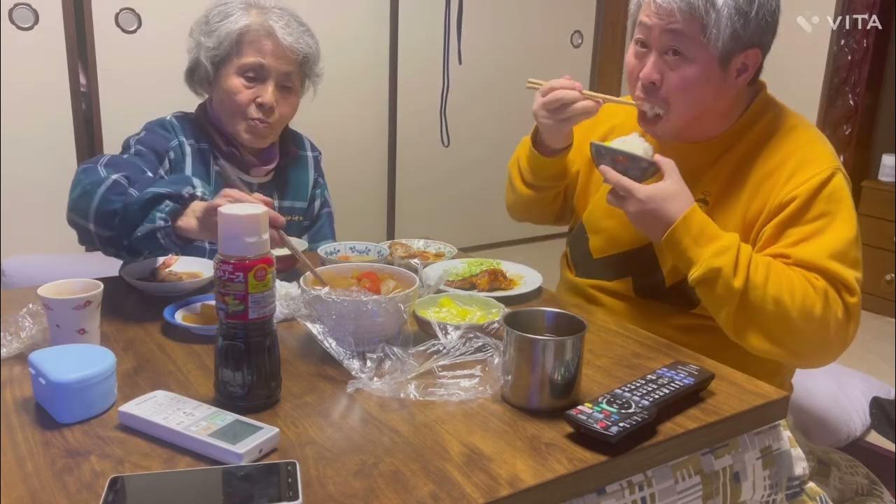 【おばあちゃんねる】12月7日老老介護を終えた87歳おばあちゃんとのちょっと早目の夕ご飯 Youtube