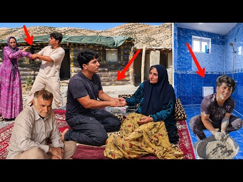 Hussein’s Wedding Plans with His Mother & Fereshte! | Mashhad Wedding or Big Party? | Bathroom Build