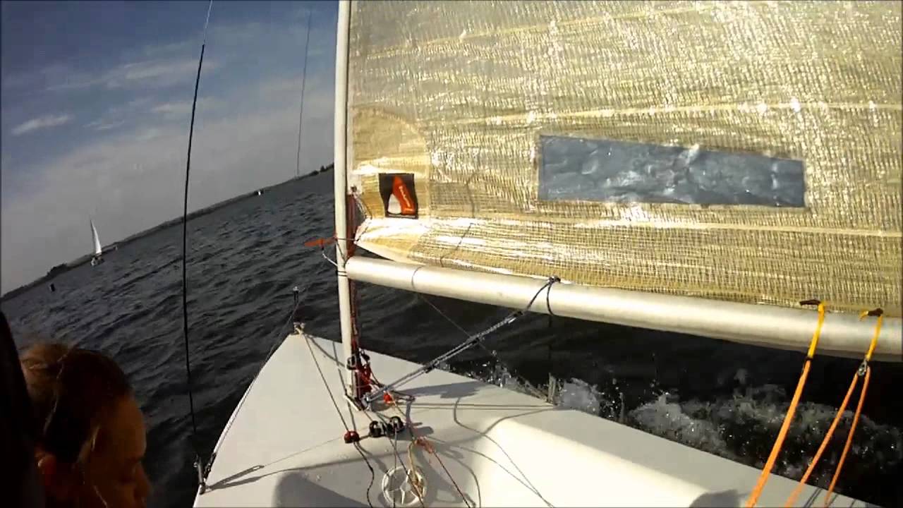 Phantom Sailing Dinghy Fun - YouTube