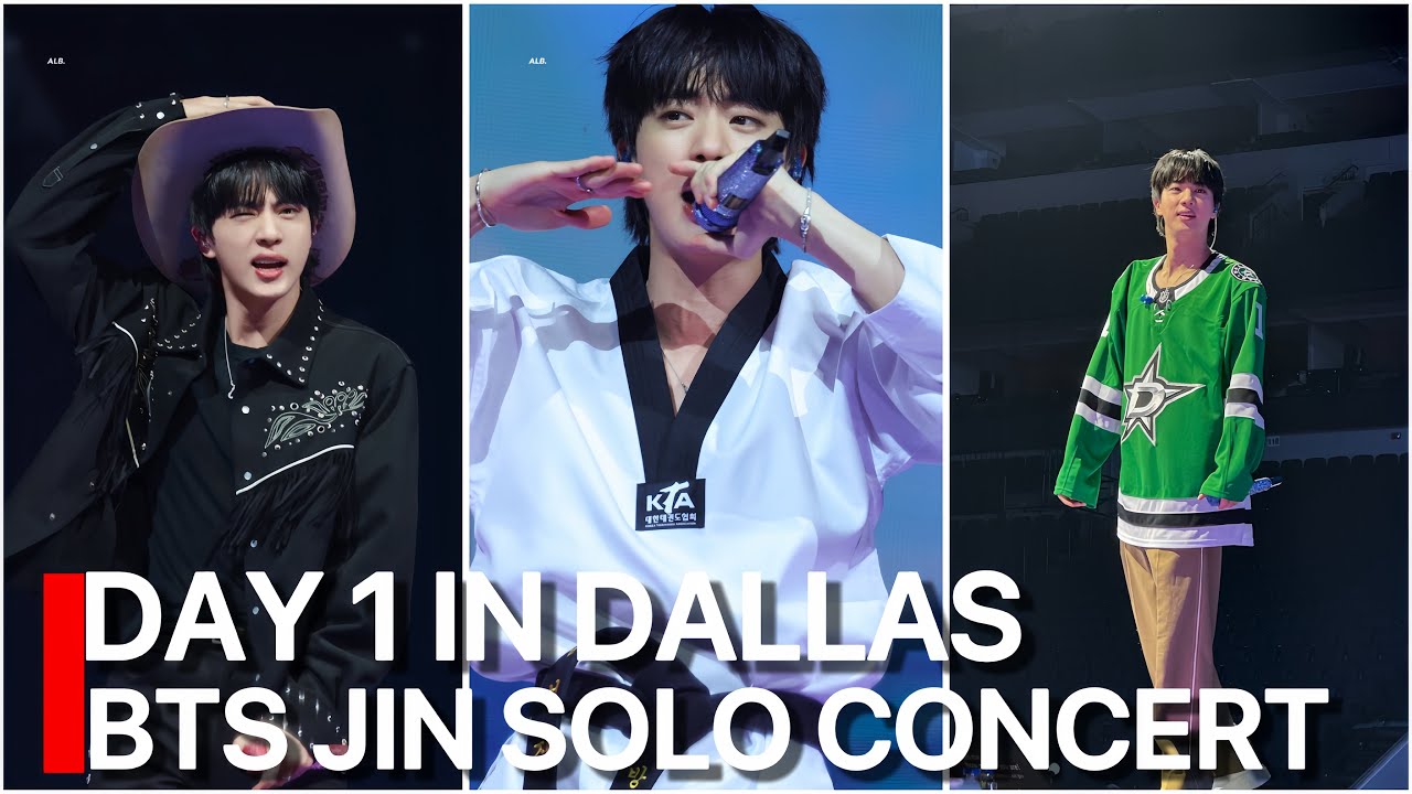 LIVE🔴Jungkook BTS' presence at Jin BTS' concert in Dallas has shocked ...