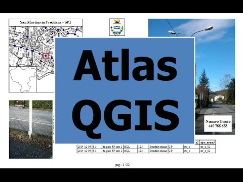 Atlas QGIS 2.8 - YouTube
