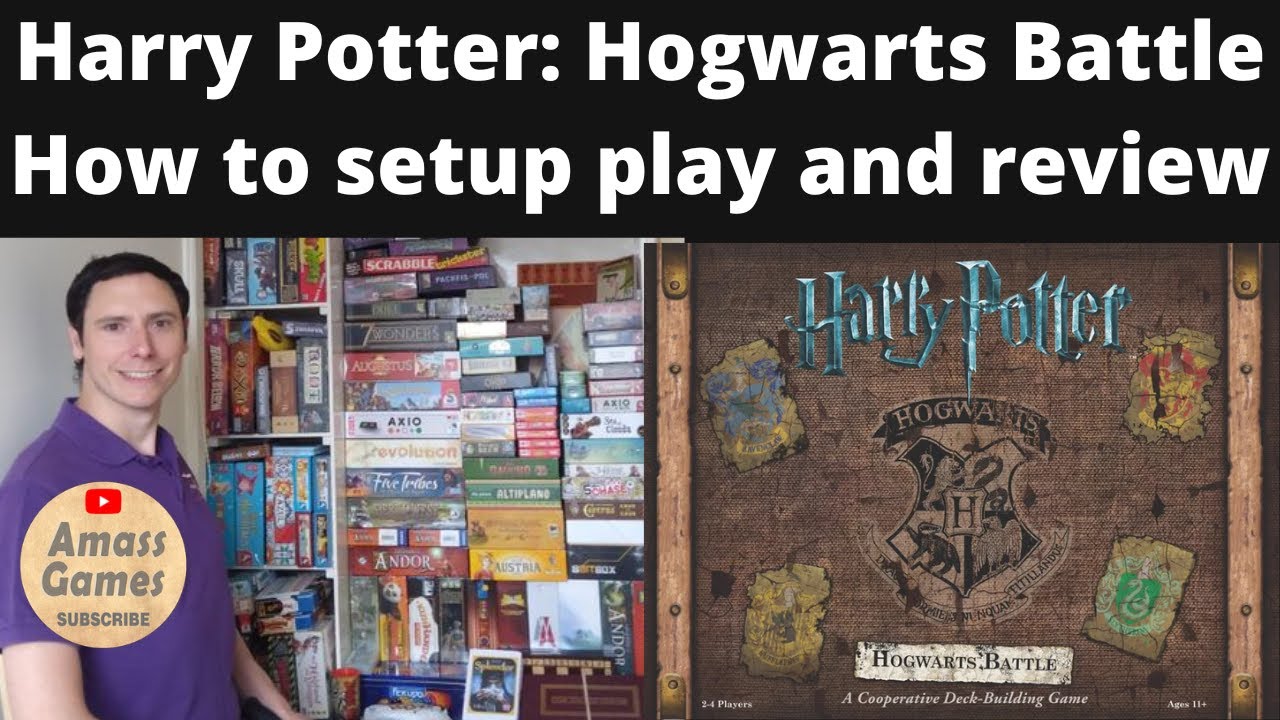 Harry Potter: Hogwarts Battle - how to setup play and review co ...