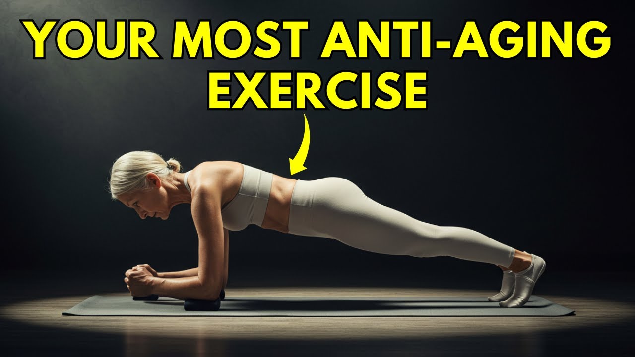 Fix Core Weakness & Prevent Falls with Anti Aging Plank Exercise After ...
