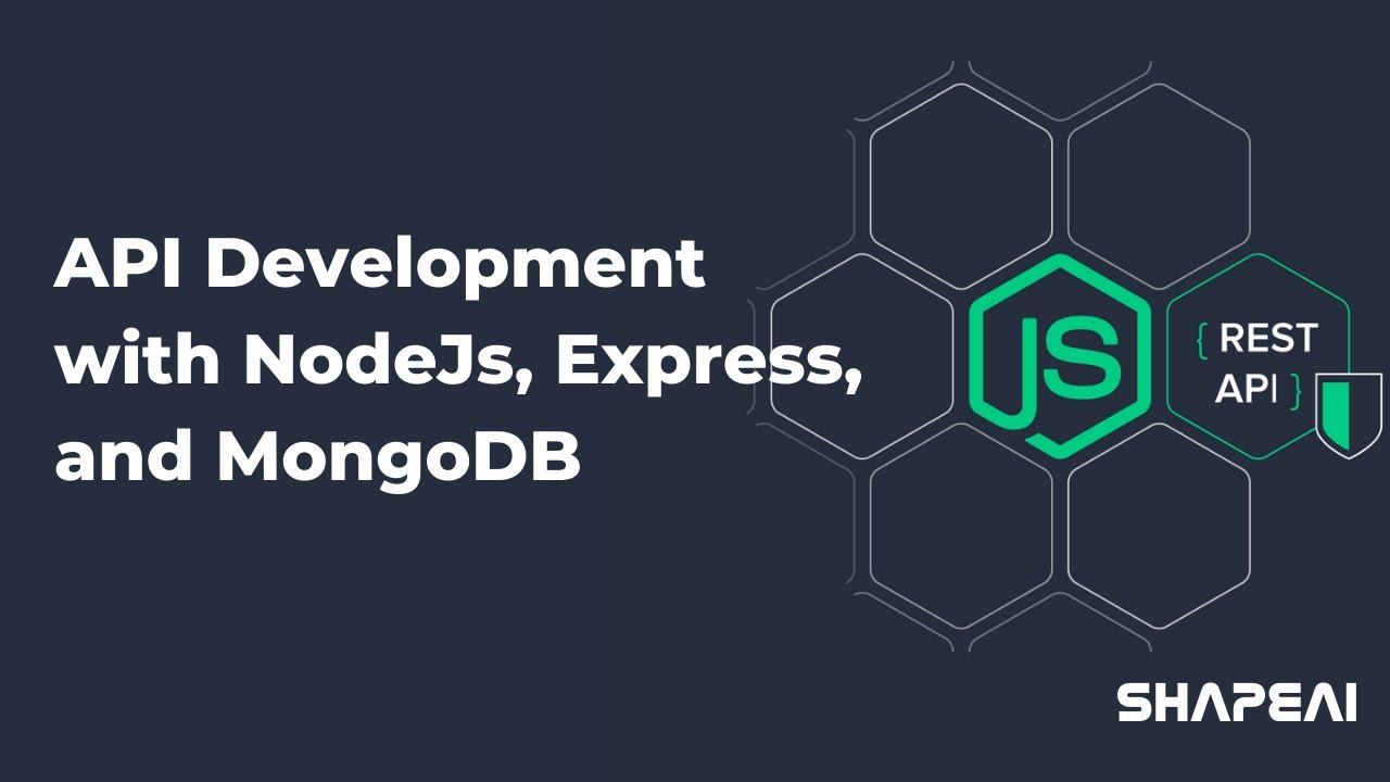 API Development with NodeJs, Express, and MongoDB, Day - 6 - YouTube