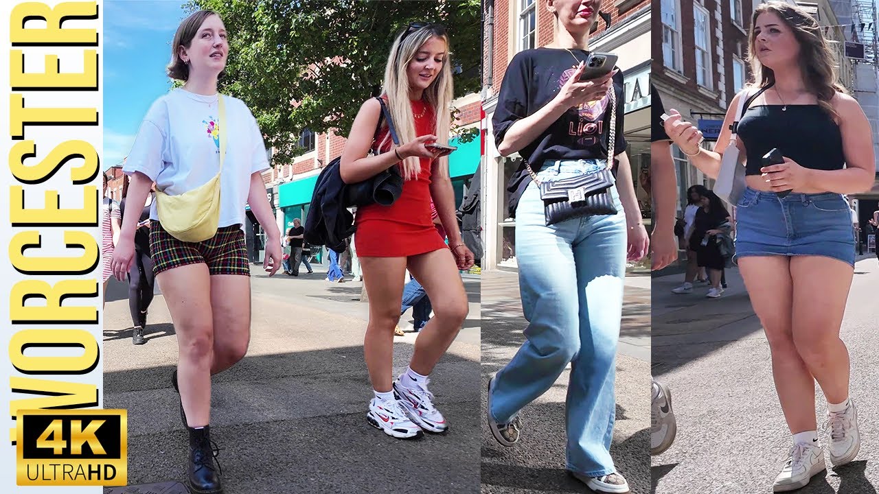 Worcester - City Tour 2024| Walking The Streets of Worcester | Central ...