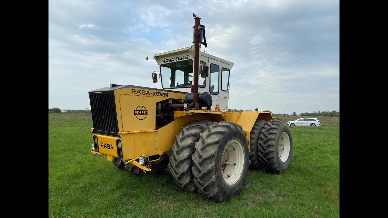 Rába 250 traktor - elkelt - YouTube