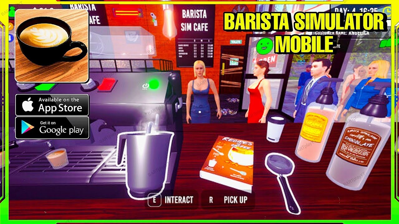 Barista Simulator Mobile Gameplay Walkthrough (Android/iOS) - Part 1 ...