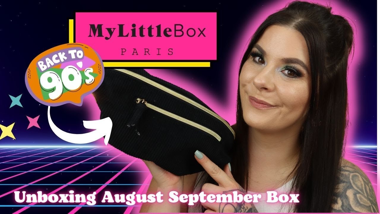 Back to 90's 🎮 | My Little Box August September 2023 UNBOXING - YouTube