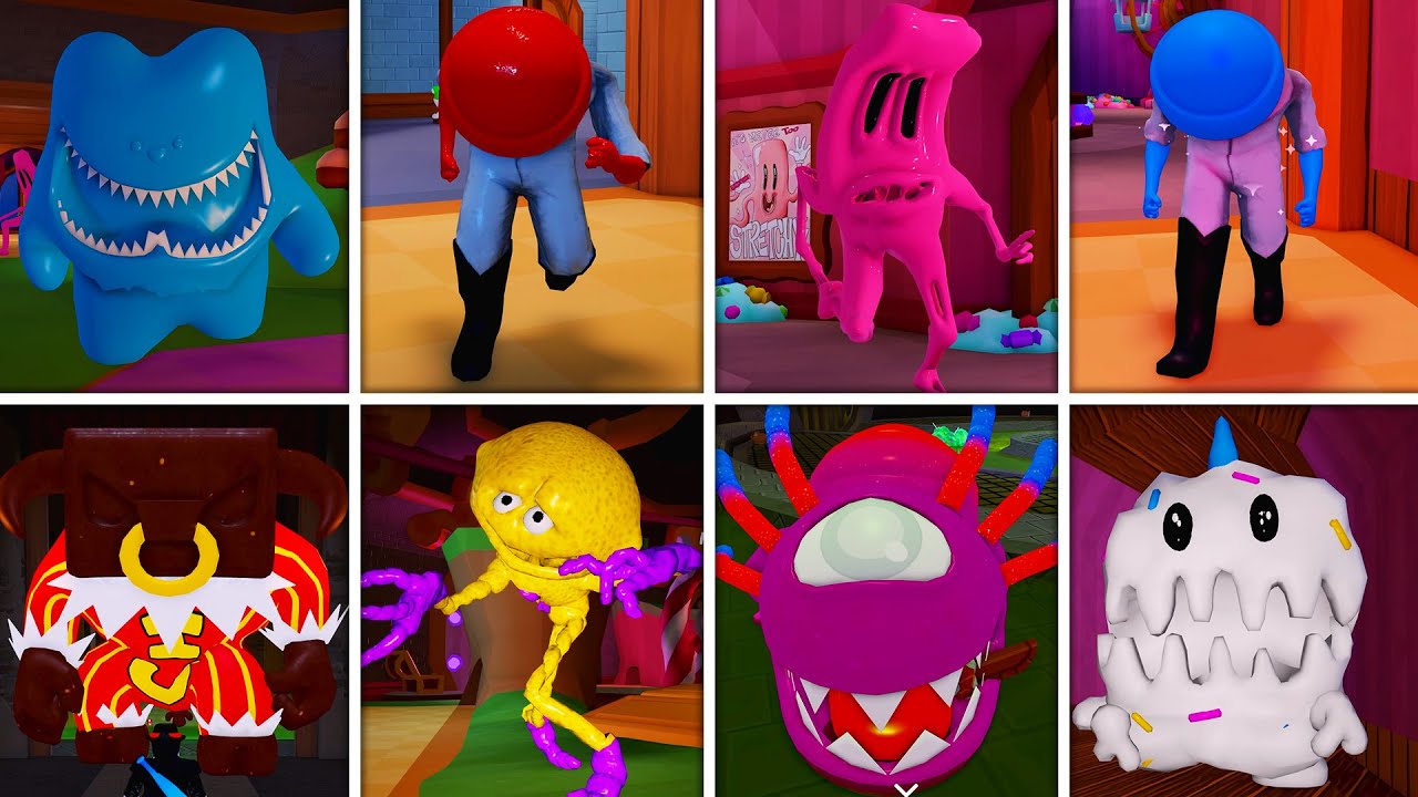 Taffy Tails FULL RELEASE - ALL Cutscene & All JumpScares (Showcase ...