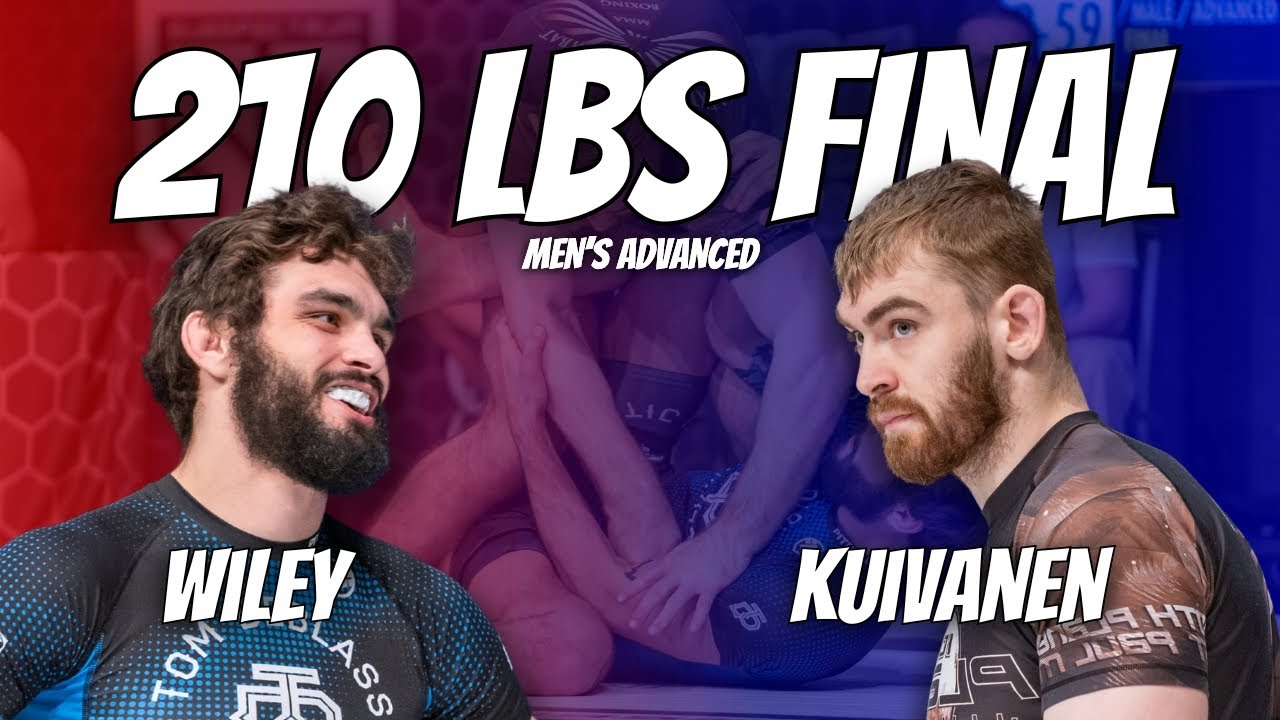 Men's Advanced 210 lbs Final | Jacob Wiley vs Jack Kuivanen - YouTube