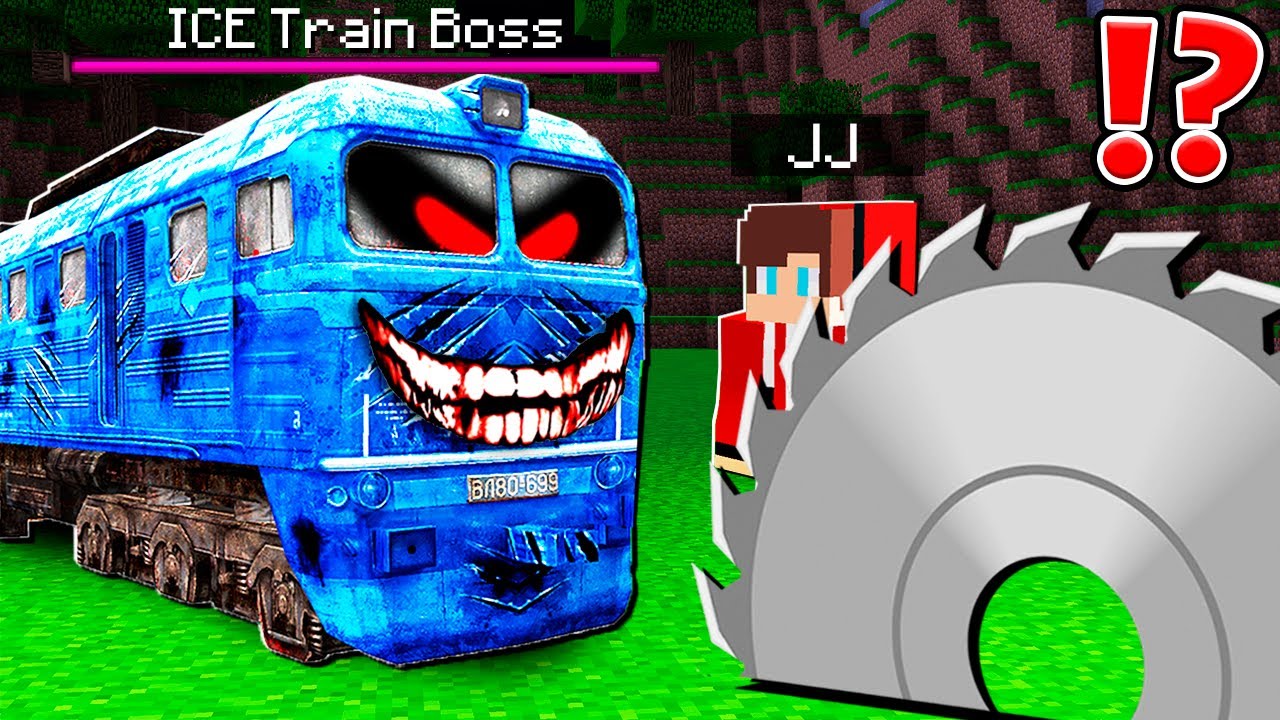 JJ and Mikey MADE TRAPS for Creepy ICE TRAIN at 3am ! - in Minecraft ...