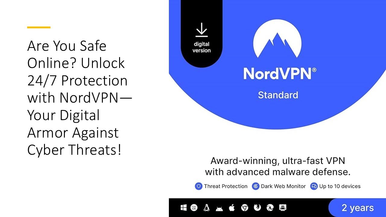 Are You Safe Online? Unlock 24/7 Protection with NordVPN—Your Digital ...