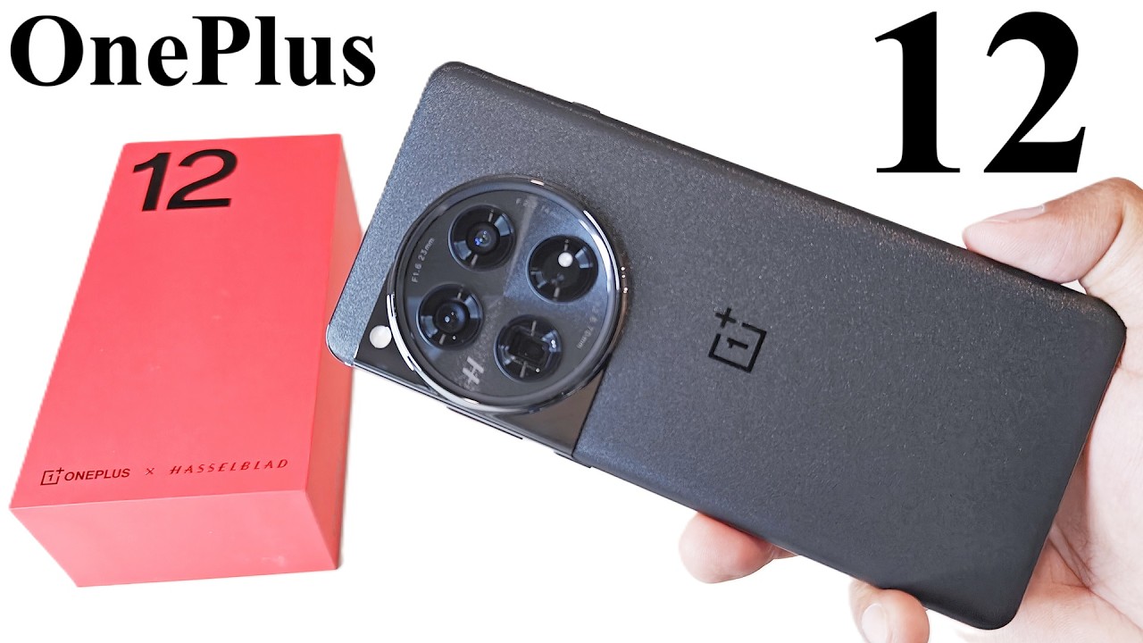 OnePlus 12 - Unboxing and First Impressions - YouTube