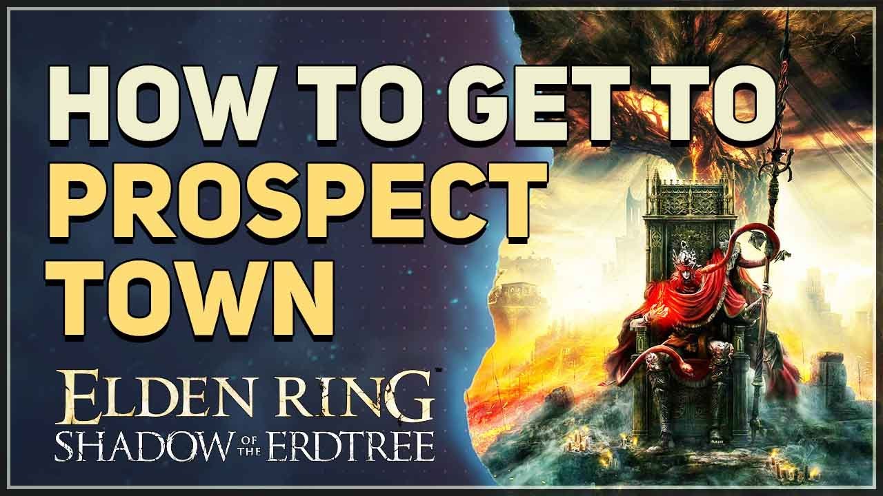 How to get to Prospect Town Elden Ring - YouTube