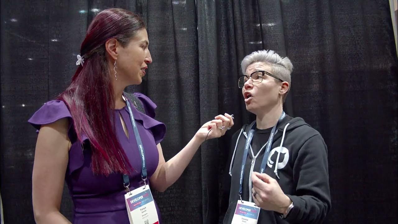 DeveloperWeek with Jessica Deen of GitHub - YouTube