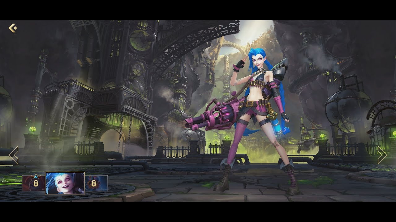 LOL Wild Rift Gameplay | Jinx monster lategame - YouTube