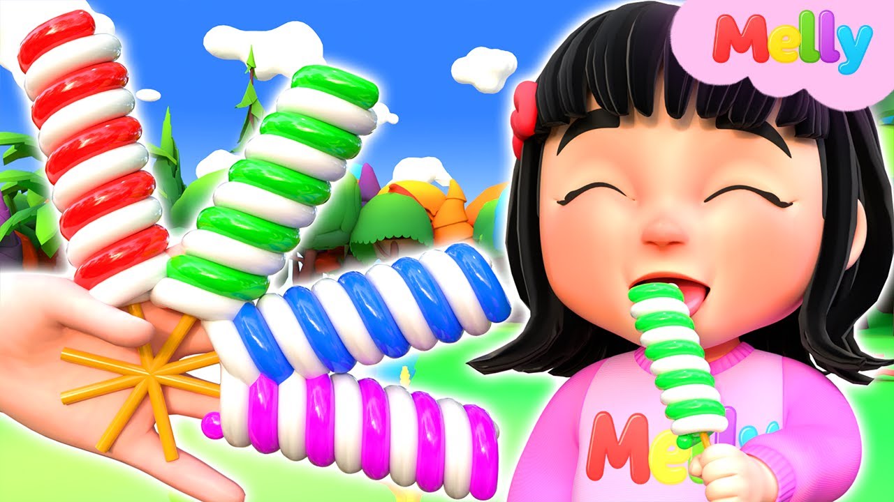 lollipops finger family song nursery rhymes | Melly Nursery Rhymes ...