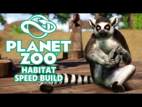 Building a Lemur Island Habitat | Planet Zoo
