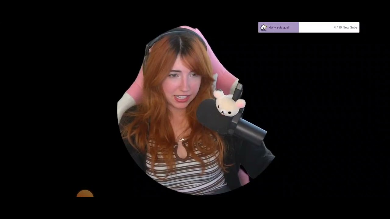 Beautiful streamer sexy sneezing fit - YouTube