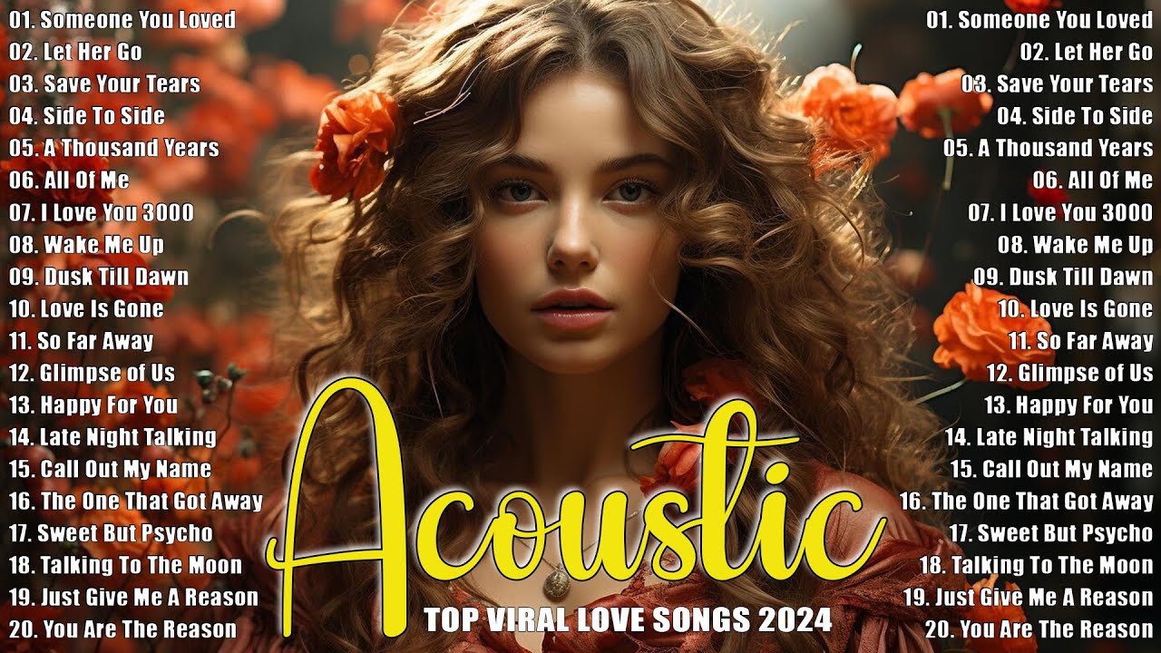 Acoustic Popular Songs Cover Top Acoustic Songs 2024 Collection Best ...