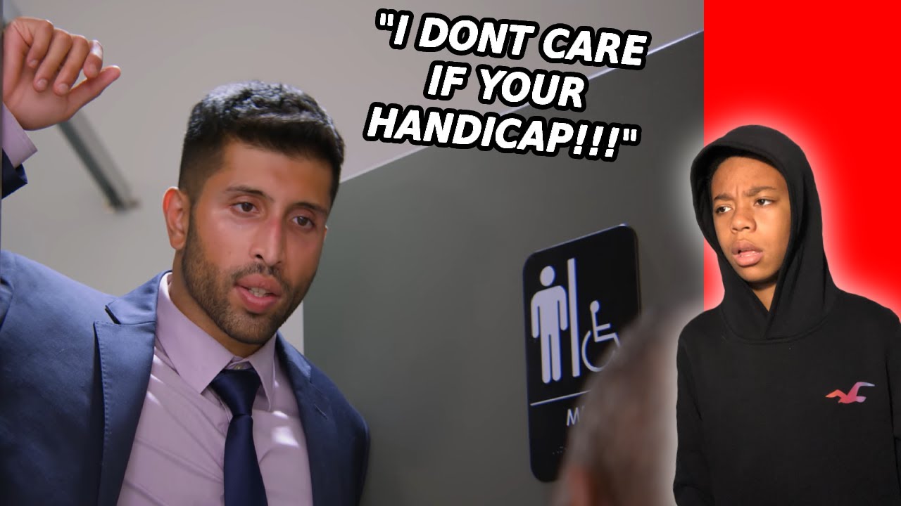DISABLED Man DENIED Handicap Spot (DHAR MAN) - YouTube