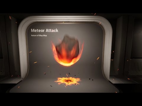UE5 Niagara || Meteor Attack || Particle Simulation - YouTube