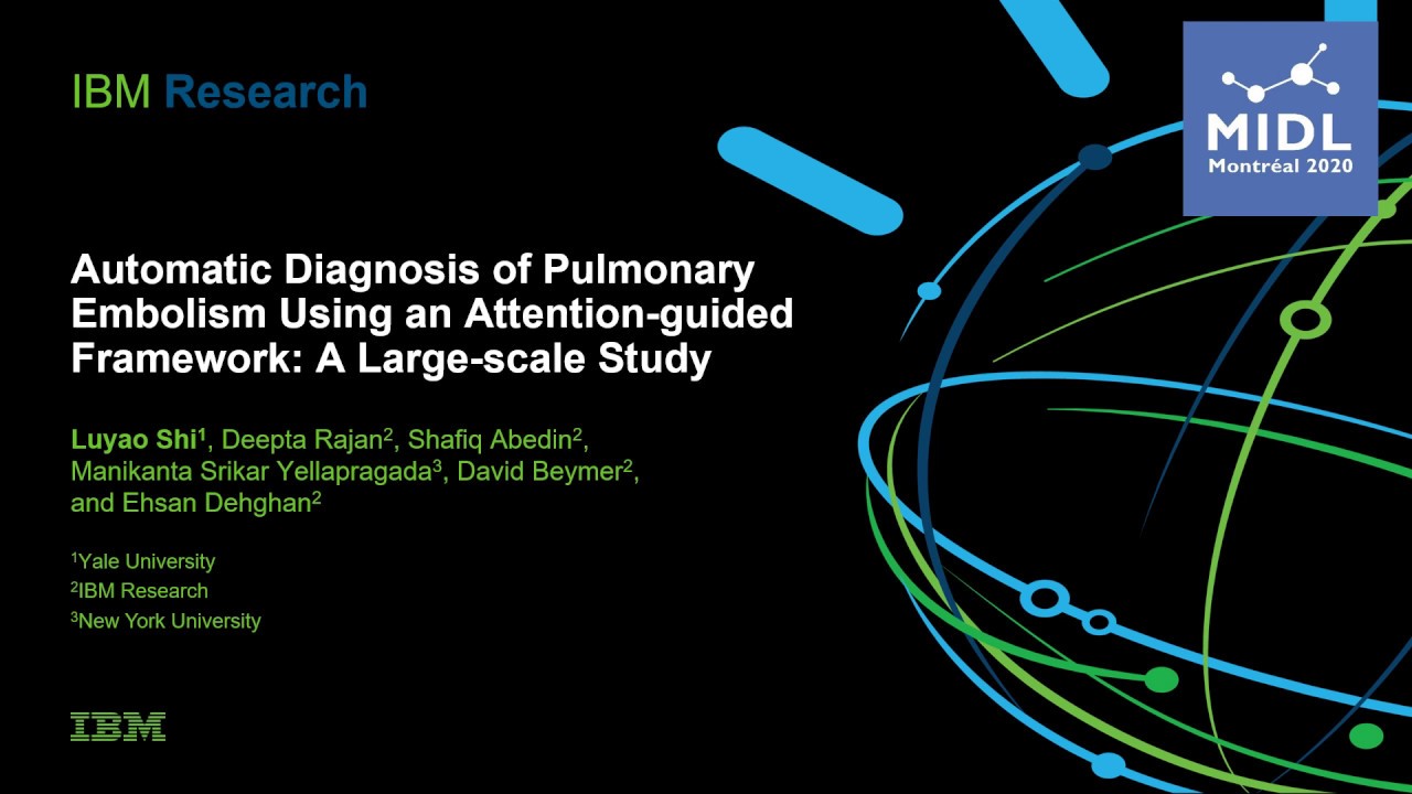 MIDL 2020, O042, Shi et al. Oral presentation - YouTube