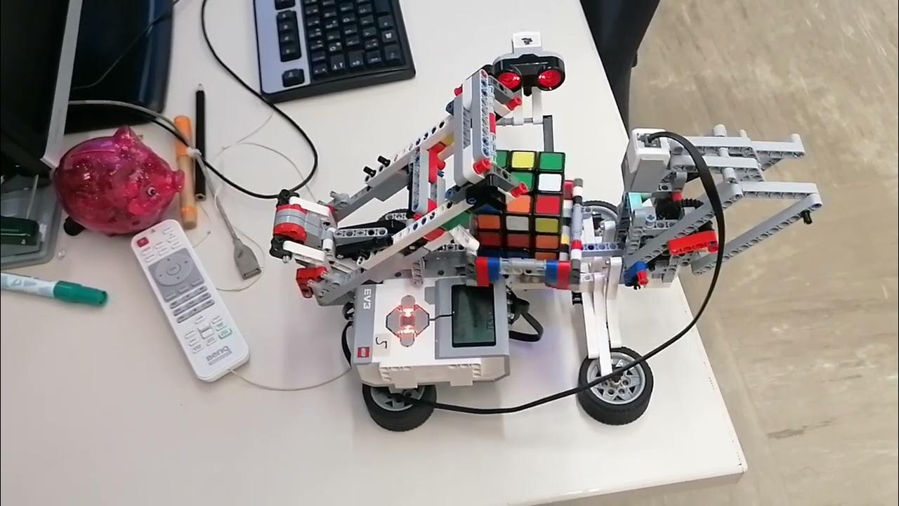 Zauberwürfel lösen mit EV3 Lego Mindstorm - YouTube