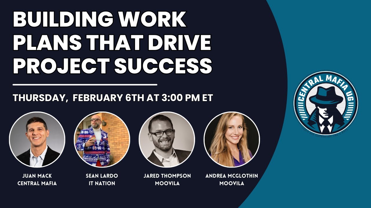 Building Work Plans That Drive Project Success with Moovila - YouTube