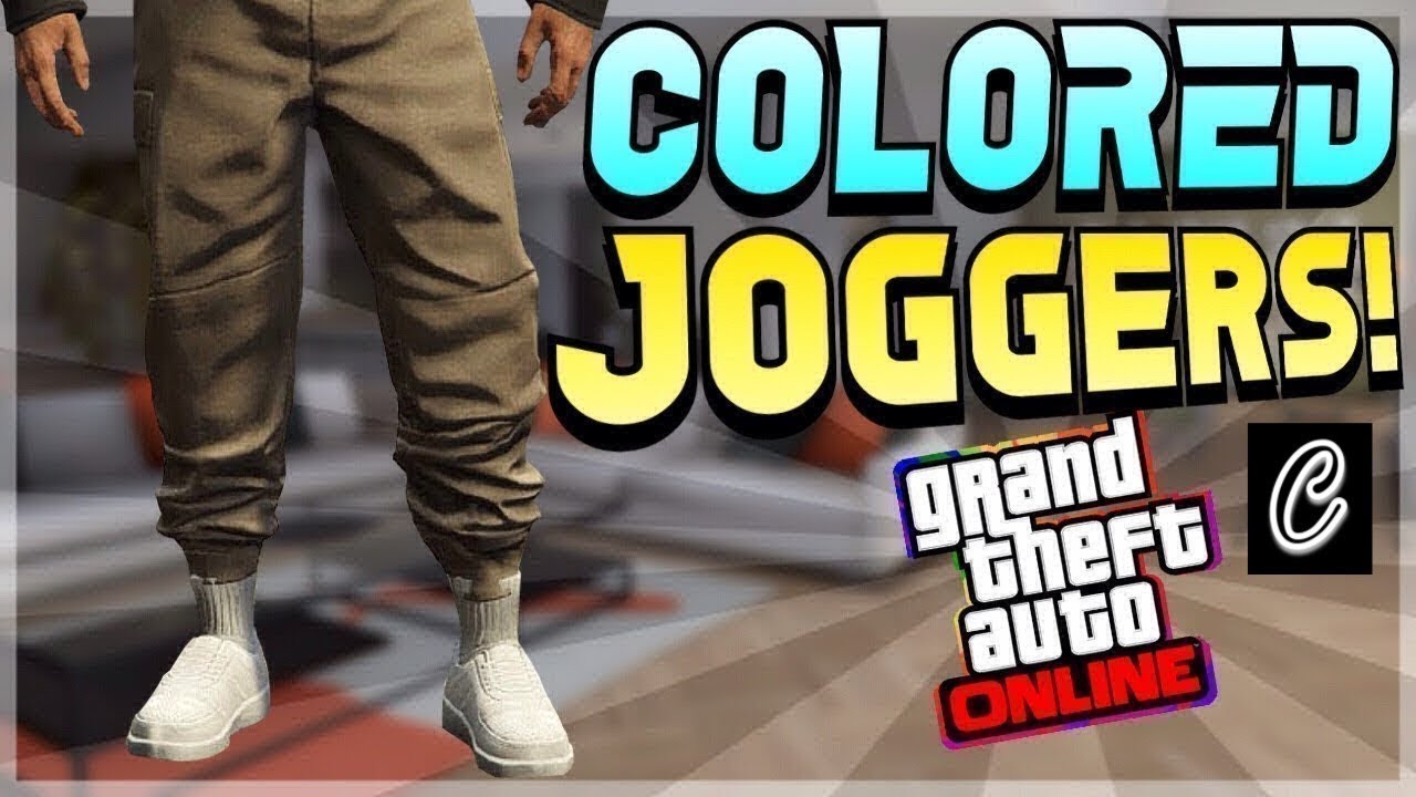 HOW TO GET TAN JOGGERS GTA 5 EASY WAY ON GTA AND BEST WAY!! - YouTube