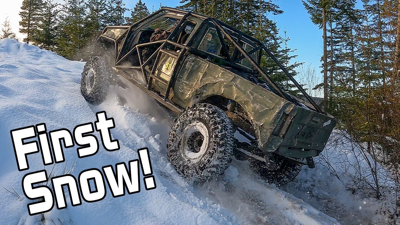 First Snow Wheeling Rock Crawling Adventure of the Season - S11E45 ...