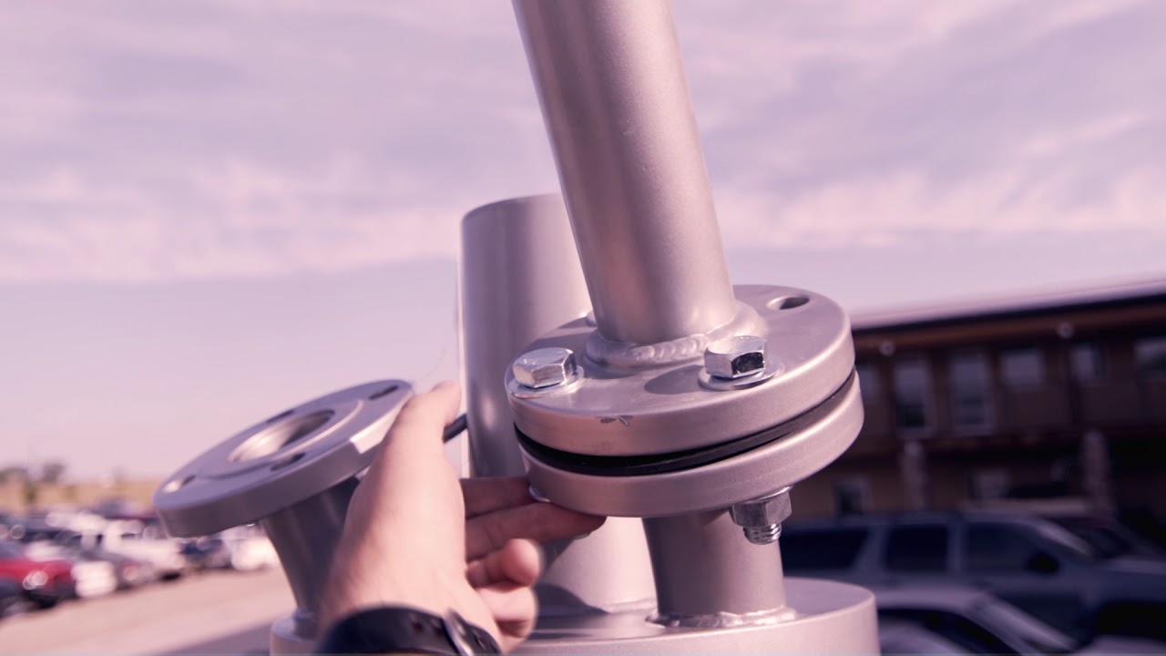 Umbrella Arch Arm Installation - YouTube