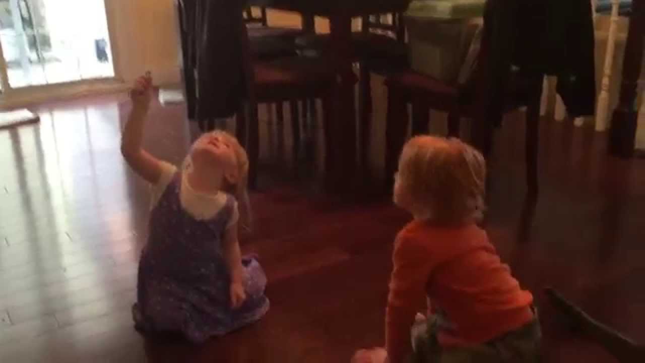 Jackson & Kiley Playing "Cats" 2 - YouTube