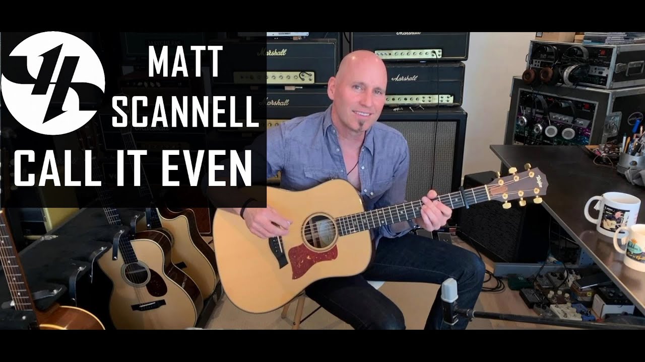 "Call It Even" Matt Scannell Vertical Horizon Live Acoustic 4/8/21 ...