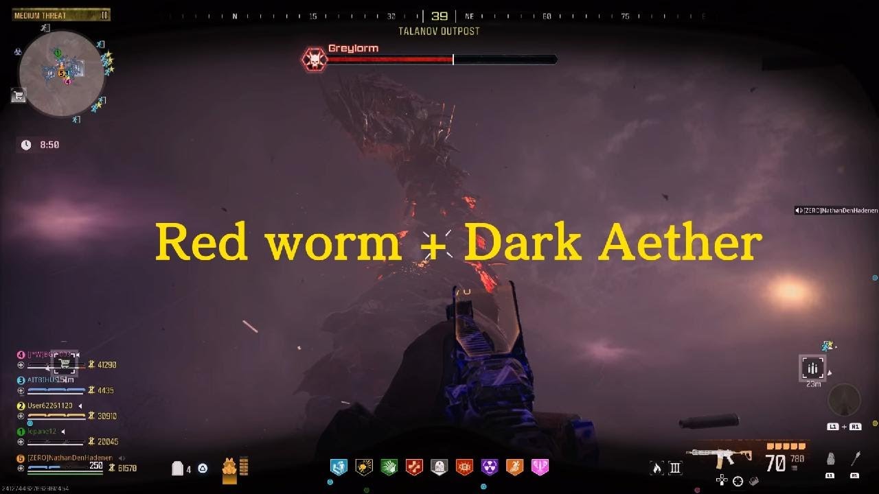 Call of Duty MW3Z Red worm + Dark Aether - YouTube
