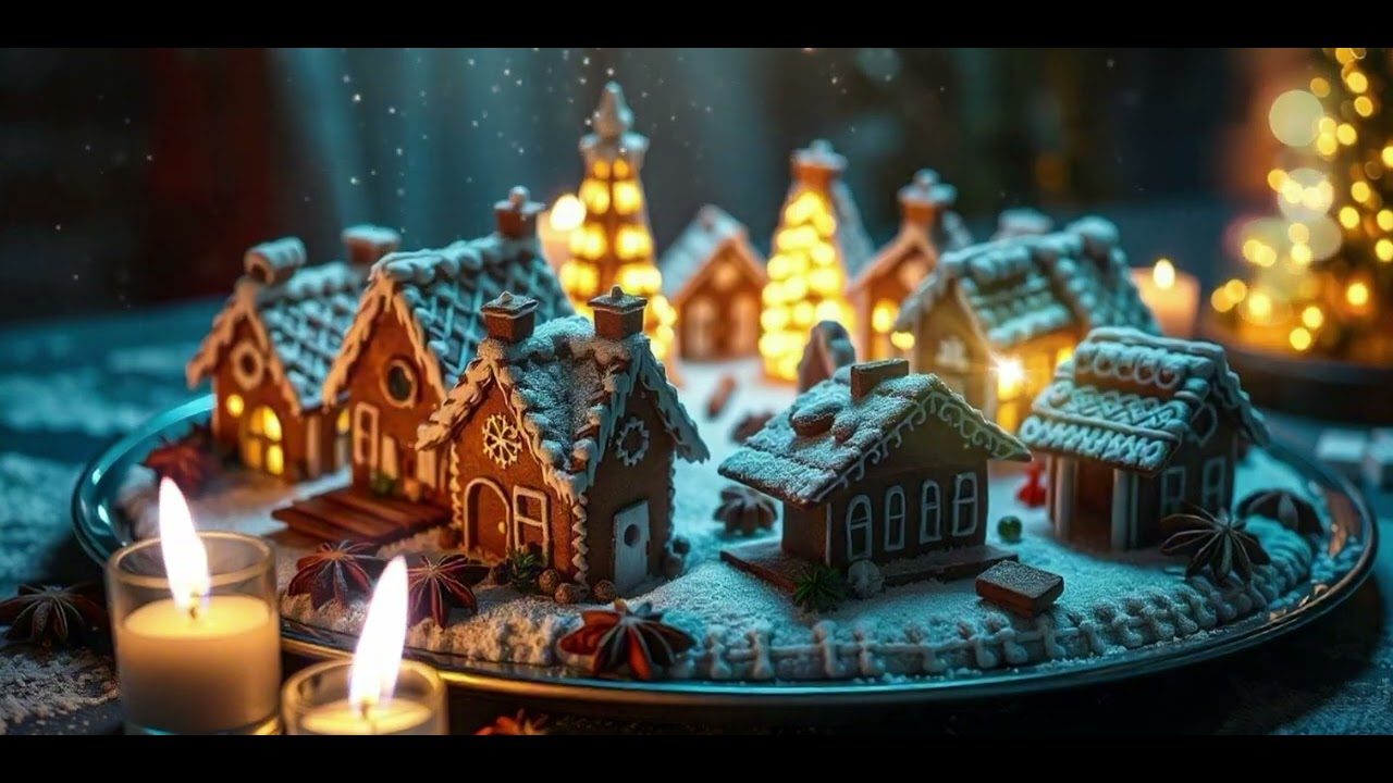 Gingerbread MUSIC & AMBIENCE For Story Writing Or Relaxing | 4K - YouTube