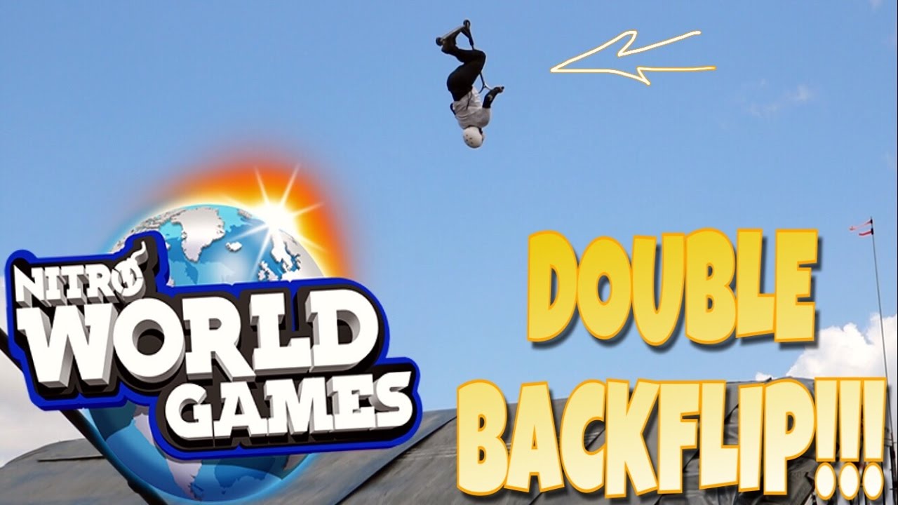 PRO SCOOTER TRICKS AND FAILS ON NITRO CIRCUS MEGA RAMP - YouTube