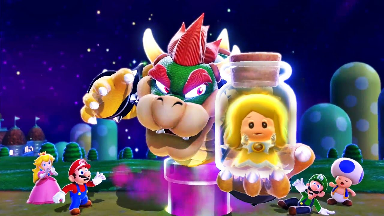 Super Mario 3D World - World 2 #100% (2 Player) - YouTube