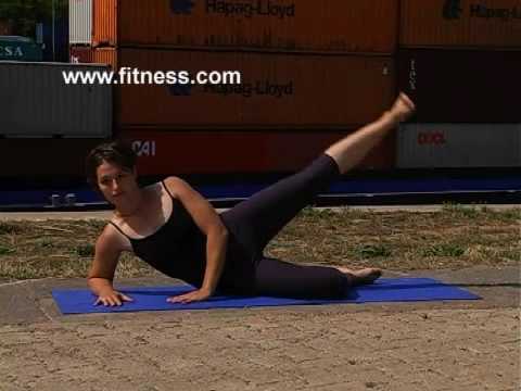 Advanced Abduction Leg Exercise - YouTube